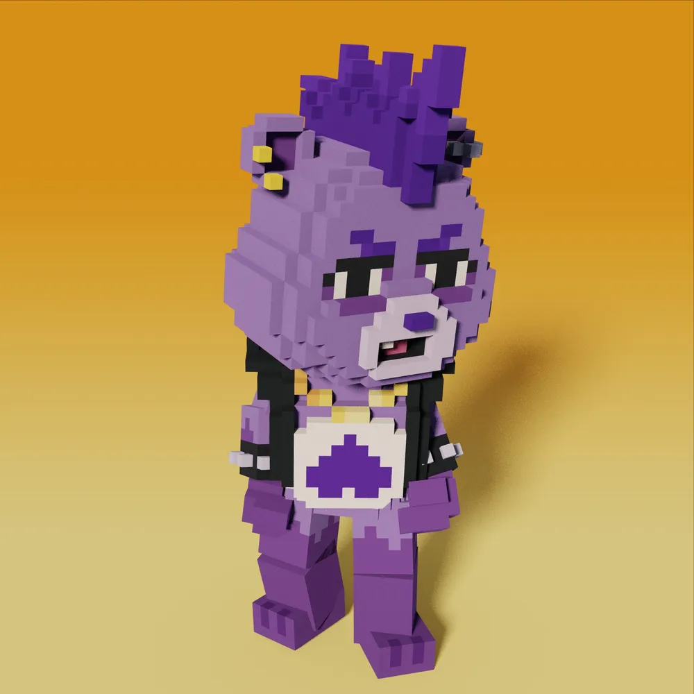 Bad Crowd Bear | Care Bear Wiki | Fandom