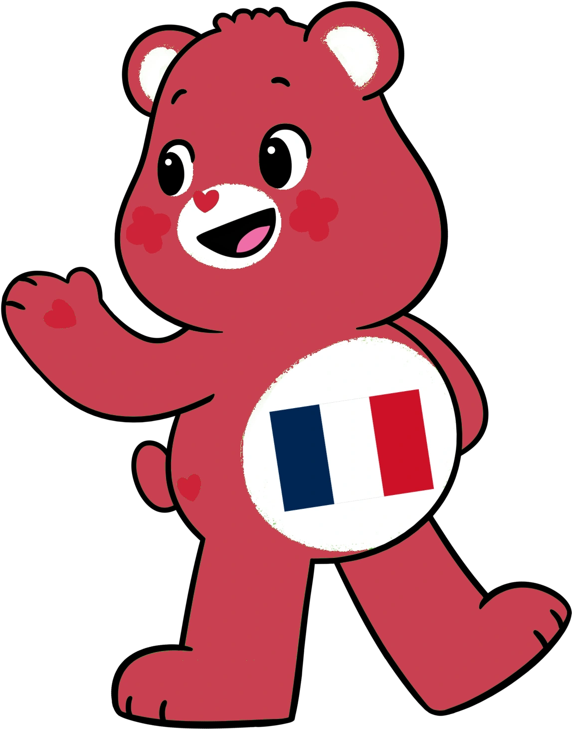 I Love France Bear | Care Bears fanon Wiki | Fandom