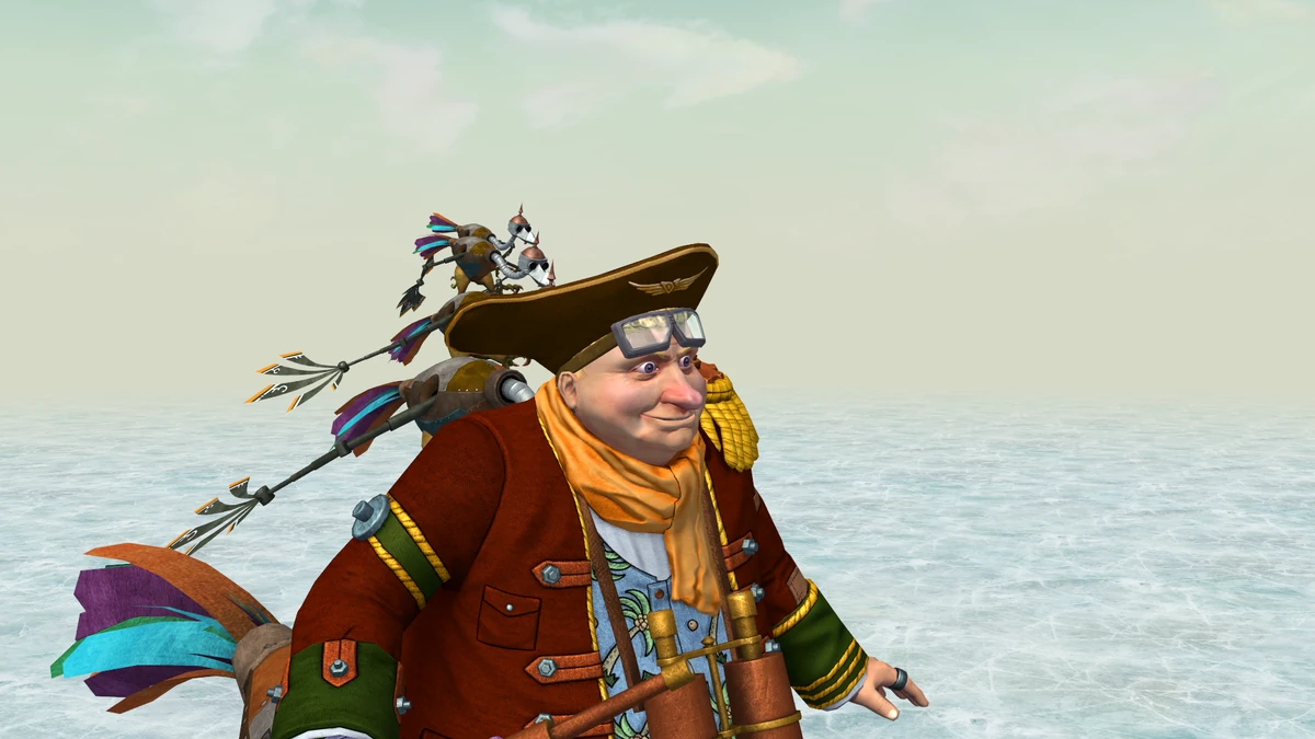 Captain Borkin | Cargo! The Quest For Gravity Wiki | Fandom