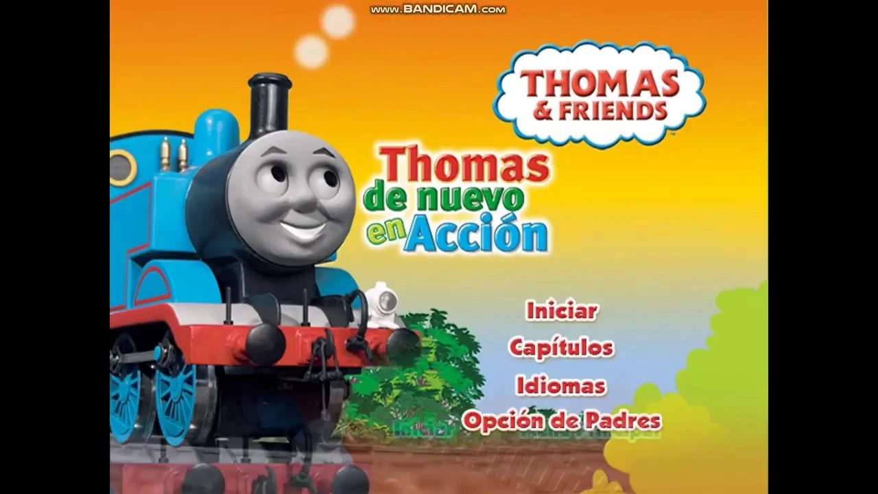 Nuevo Menú De Amigos Para Thomas Dvd