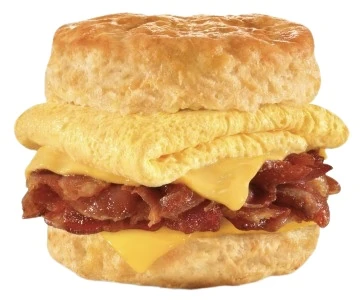 Mile High Bacon Egg and Cheese Biscuit | Carl’s Jr. & Hardee’s Wiki ...
