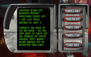 Race info | Carmageddon Wiki | Fandom