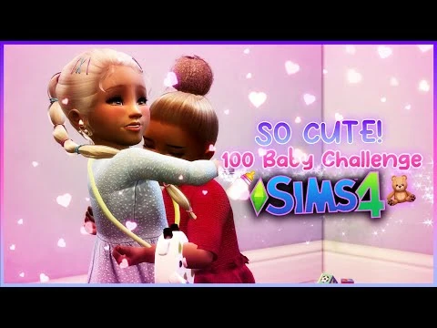 CUTEST TODDLERS! 100 Baby Challenge 🍼💗 *EXTREME* The Sims 4 | Carmen ...