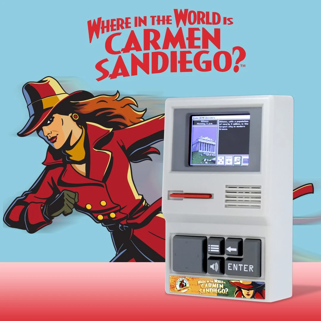 Carmen Sandiego Handheld Electronic Game | Carmen Sandiego Wiki | Fandom