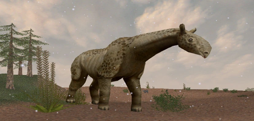 Carnivores Ice Age Brontotherium