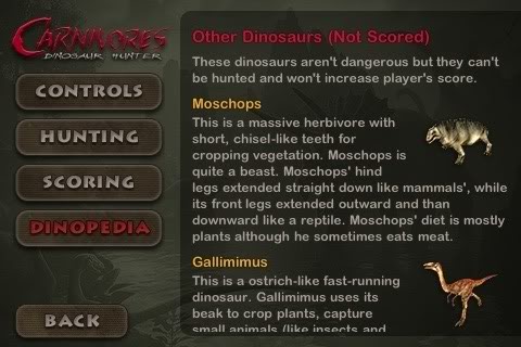 Dinopedia | Carnivores Wiki | Fandom