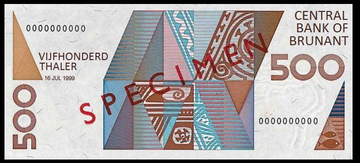 Banknotes of the Brunanter thaler | Country Wiki | Fandom