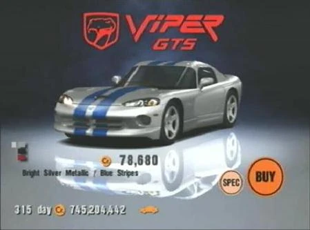 Dodge Viper GTS '98 | Wiki Carros em Jogos | Fandom
