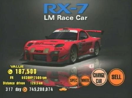 Mazda RX-7 LM Race Car | Wiki Carros em Jogos | Fandom