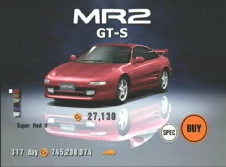 Toyota MR2 GT-S '98 | Wiki Carros em Jogos | Fandom