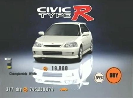 Honda Civic Type R '98 | Wiki Carros em Jogos | Fandom