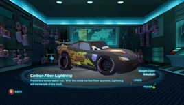 Carbon Fiber Lightning | Cars 2: The Video Game Wiki | Fandom