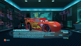 Lightning McQueen | Cars 2: The Video Game Wiki | Fandom