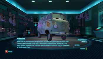 Fillmore | Cars 2: The Video Game Wiki | Fandom