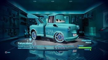 Tokyo Mater | Cars 2: The Video Game Wiki | Fandom