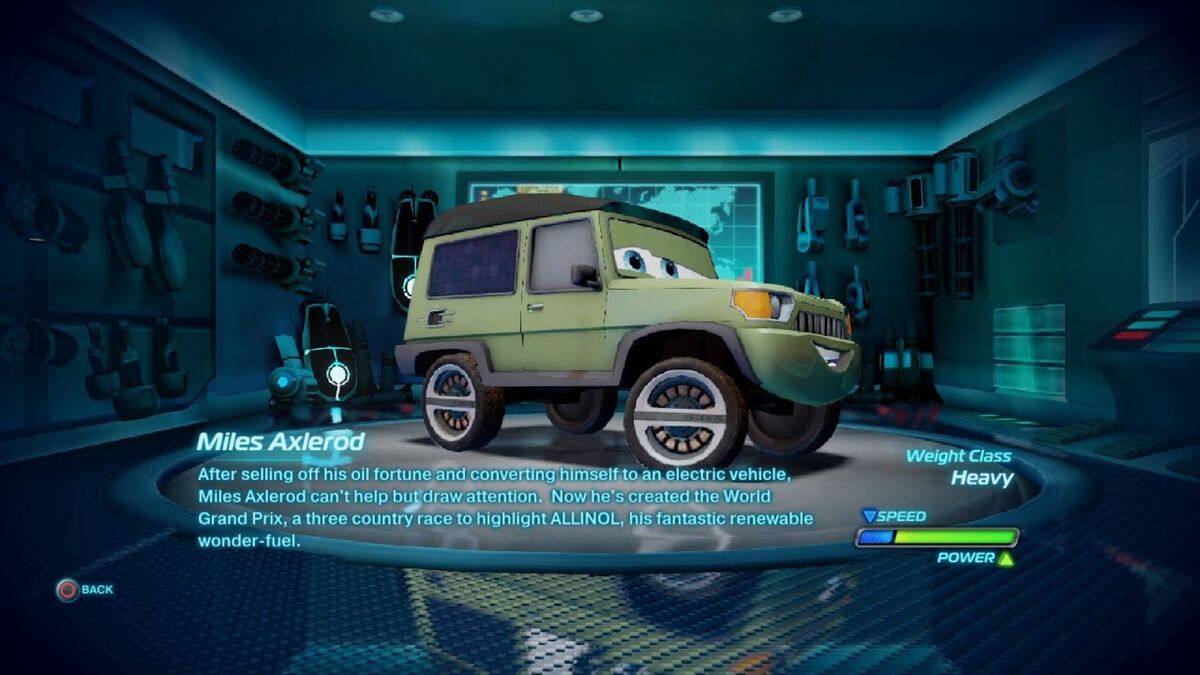 Miles Axlerod | Cars 2: The Video Game Wiki | Fandom Miles Axlerod | Cars 2: The Video Game Wiki | Fandom