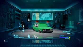 Hugo | Cars 2: The Video Game Wiki | Fandom