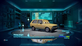 Victor Hugo | Cars 2: The Video Game Wiki | Fandom