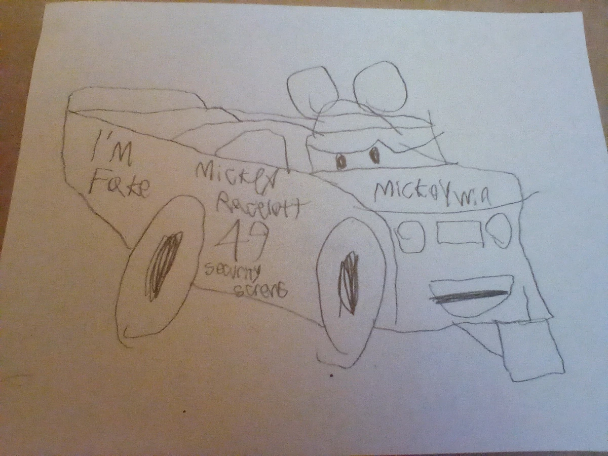 Mickey Mouse Racelott | Cars 4: The Racewellski Ride Wiki | Fandom
