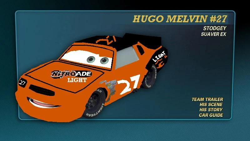 Hugo Melvin | Cars custom characters вики | Fandom