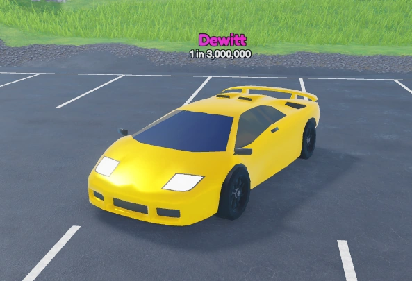 Dewitt | Cars RNG Wiki | Fandom