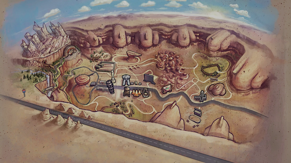 Radiator Springs | Cars: The Video Game Wiki | Fandom