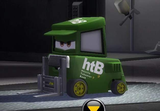 Hostile Takeover Bank Pitty | Cars Video Games Wiki | Fandom