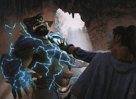 Shocking Grasp | Cartographer's Guild Wiki | Fandom