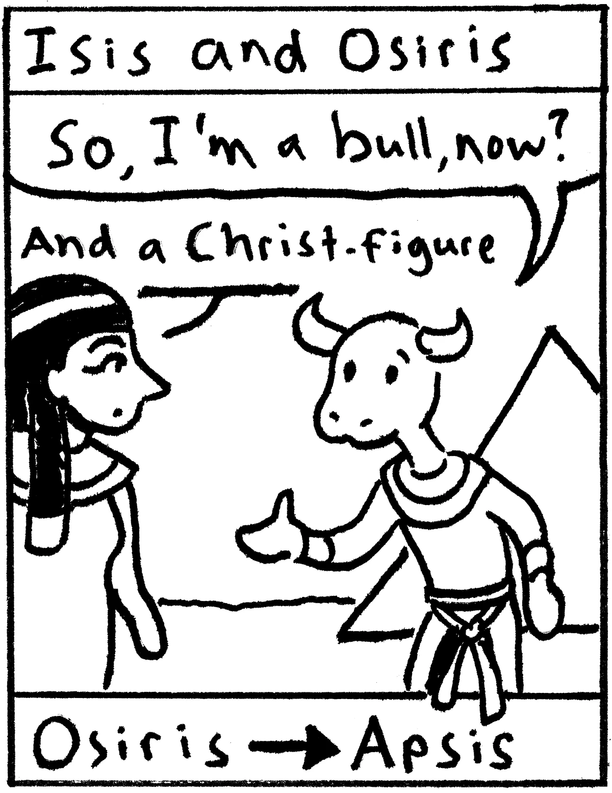 Isis and Osiris | Cartoon Art History Wikia | Fandom