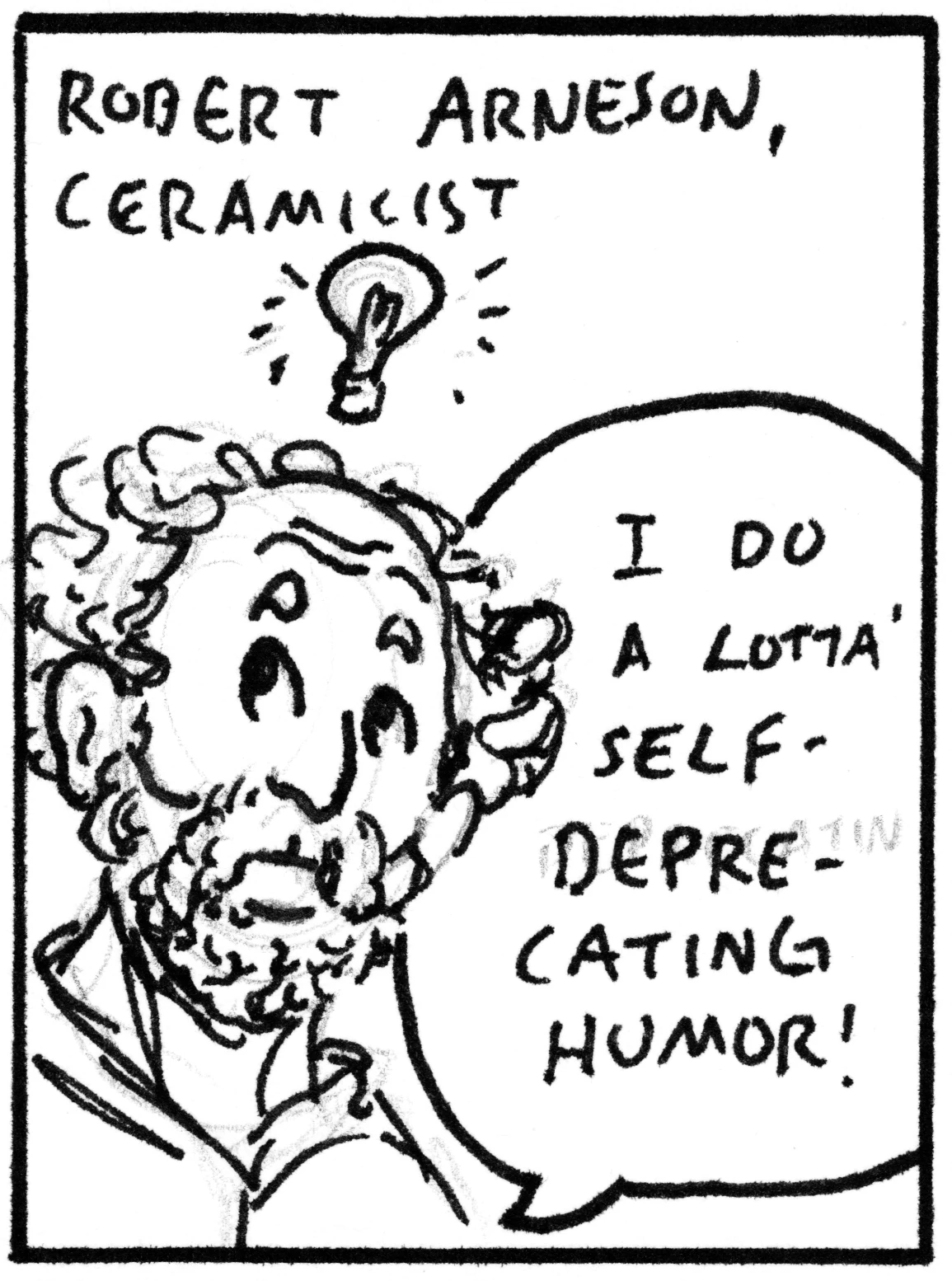 Robert Arneson | Cartoon Art History Wikia | Fandom