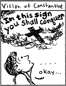 Vision of Constantine | Cartoon Art History Wikia | Fandom