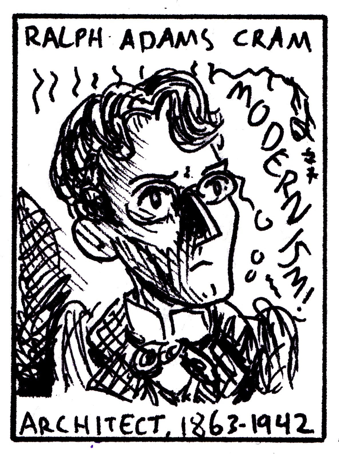 Ralph Adams Cram | Cartoon Art History Wikia | Fandom