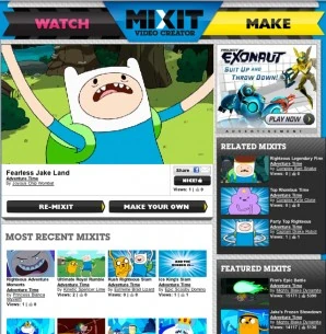 Mixit: Video Creator | Cartoon Network Games Wiki | Fandom