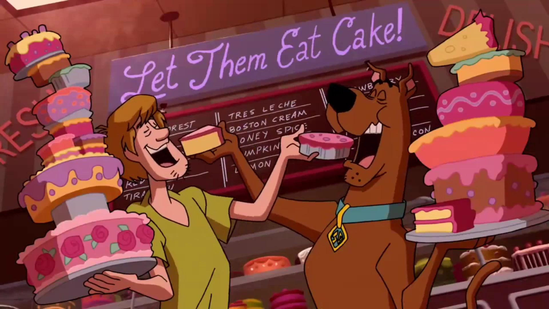 Scooby Doo Eating