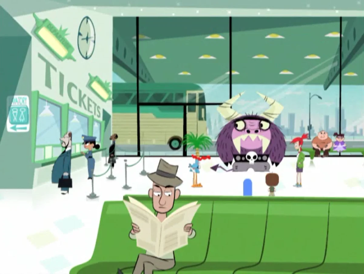 Dworzec autobusowy (Dom dla Zmyślonych Przyjaciół pani Foster ...