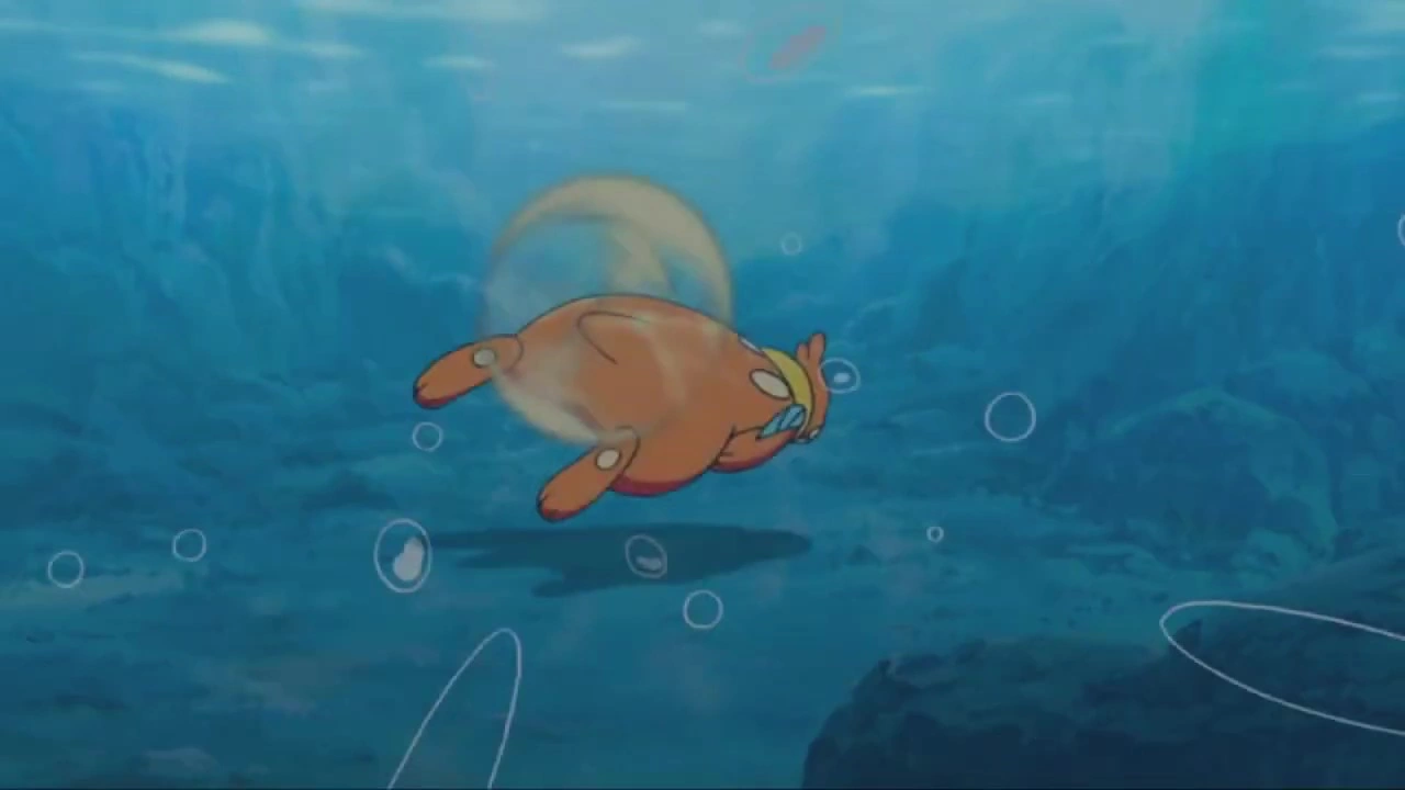 Cartoon Underwater Ocean Scene