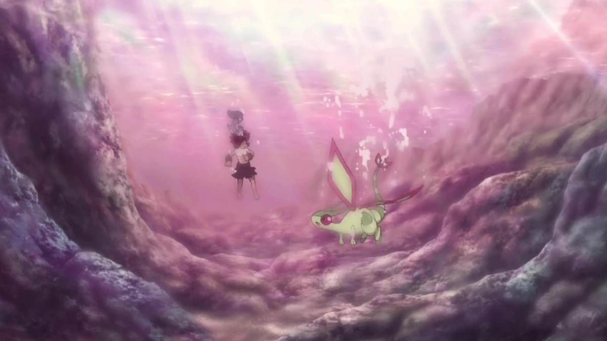 Pokemon the Movie: Secrets of the Jungle | Cartoon Underwater Scenes ...