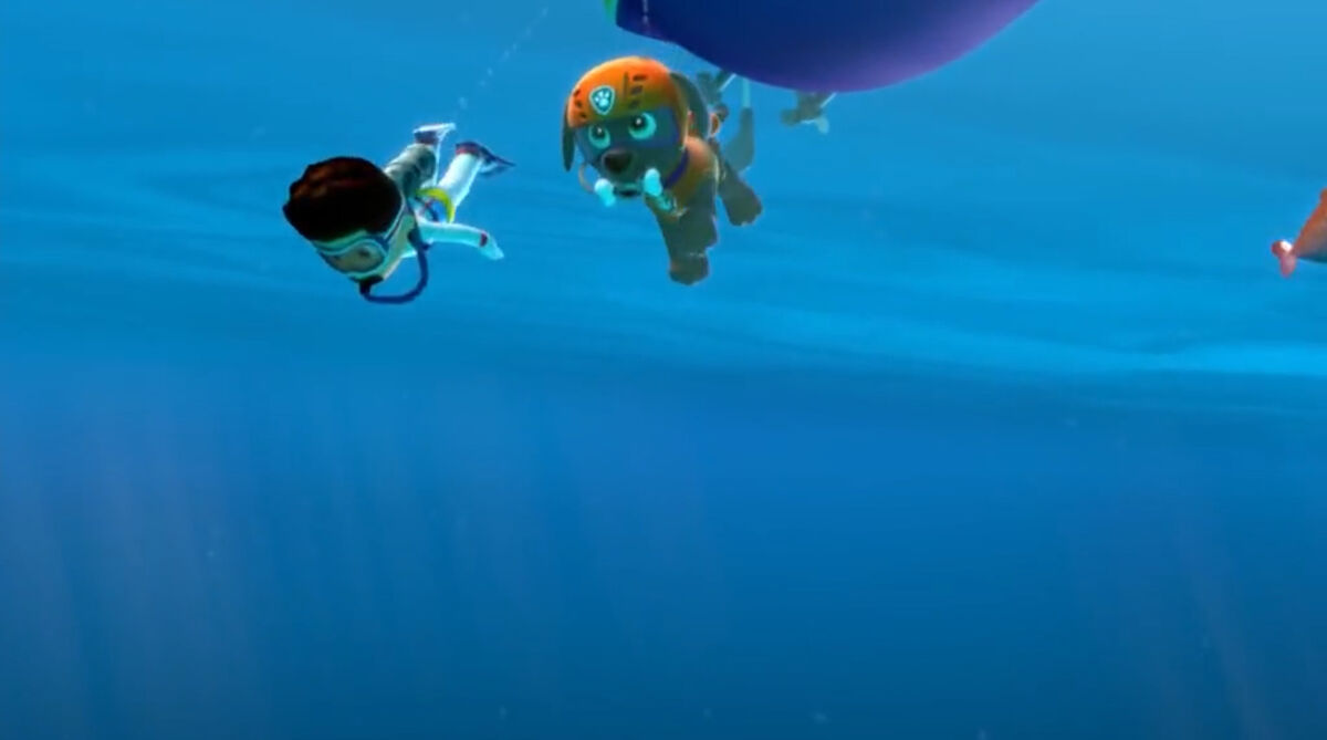 Paw Patrol Cartoon Underwater Scenes Wiki Fandom