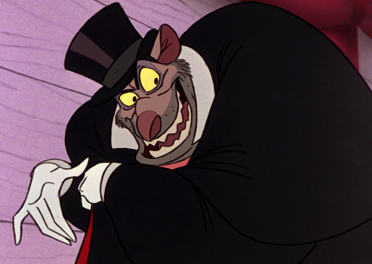 Professor Ratigan | Cartoon Villains Wiki | Fandom Professor Ratigan | Cartoon Villains Wiki | Fandom