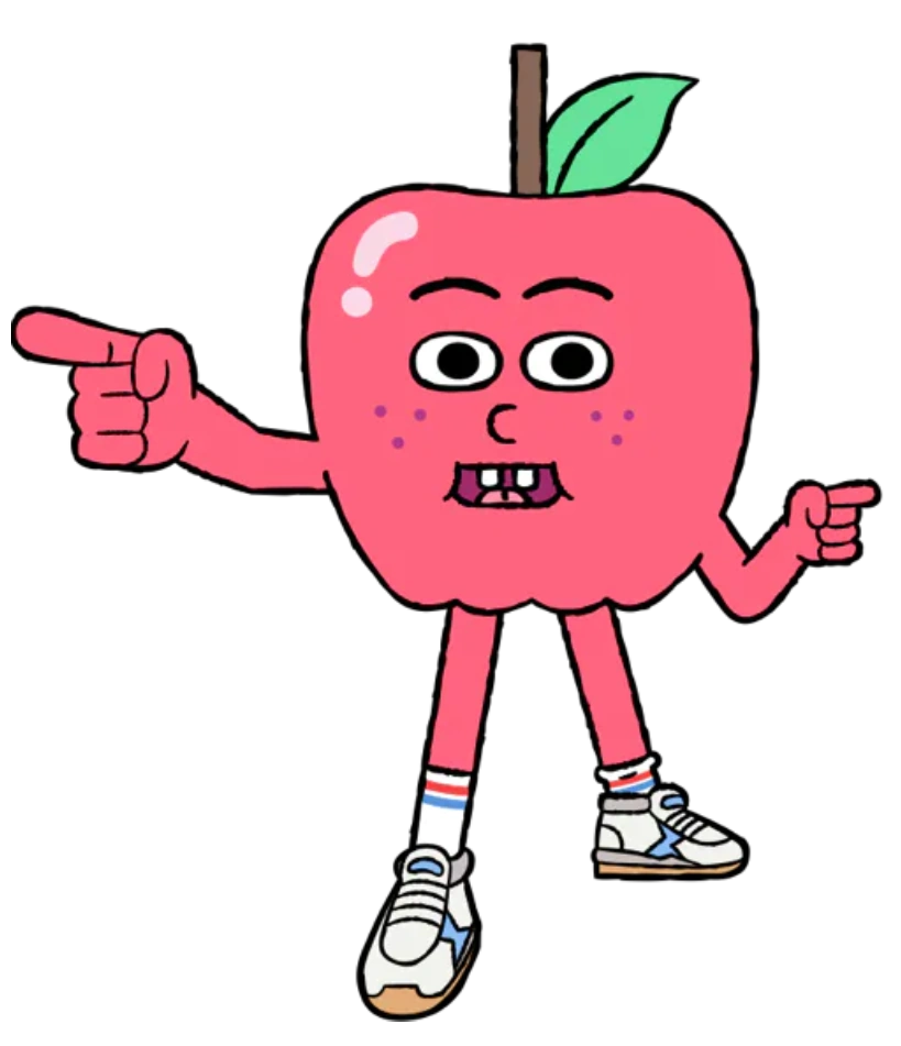 Apple (Apple & Onion) | Cartoon characters Wiki | Fandom