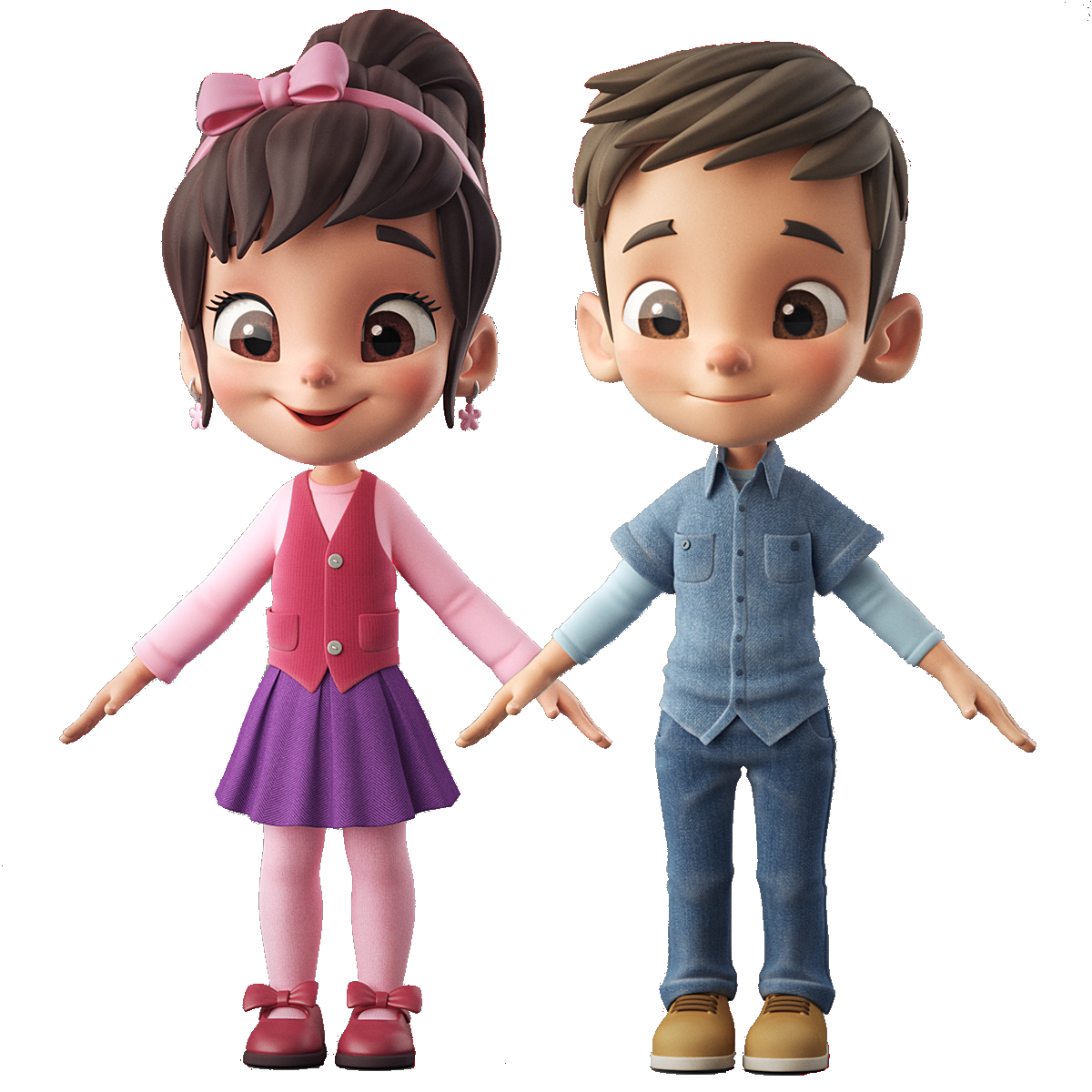 The Siblings (AI slop) | Cartoon characters Wiki | Fandom