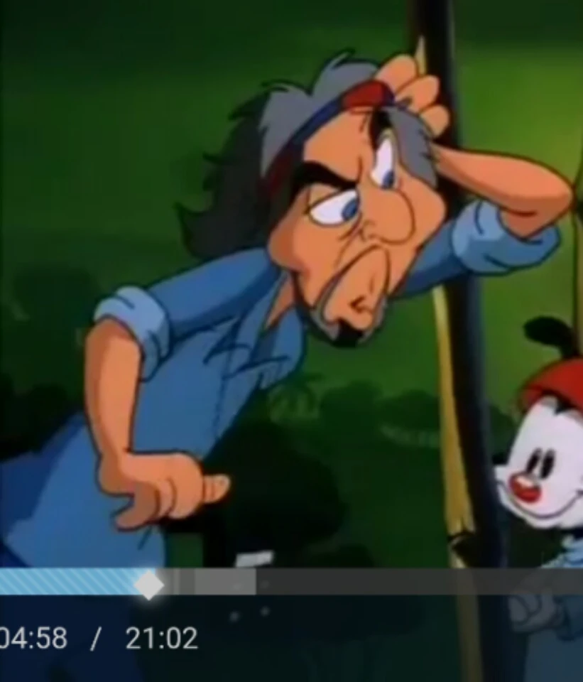 Hyper Person Cartoon