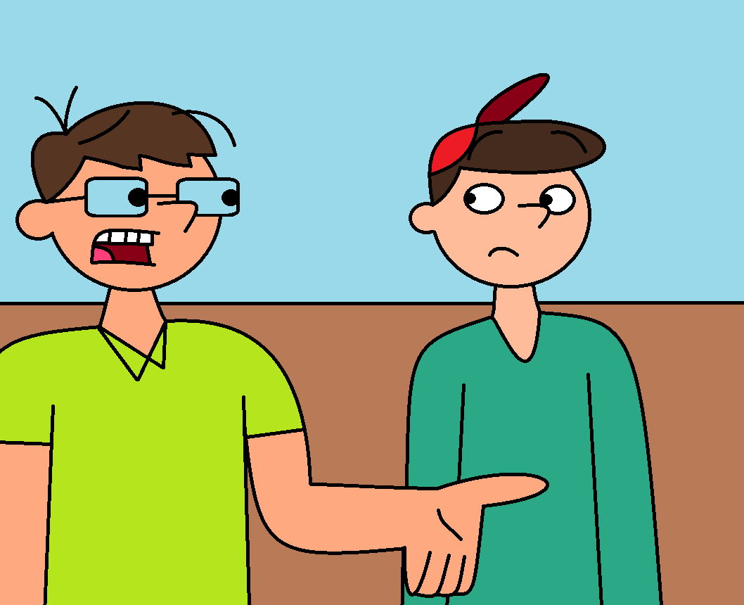 Mr Potato Man Cartoon