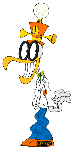 Professor Qwertyson | CartoonMania320 Wiki | Fandom