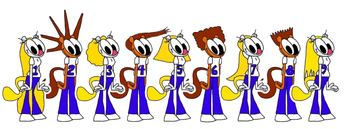 The Weasel Nonuplets | CartoonMania320 Wiki | Fandom