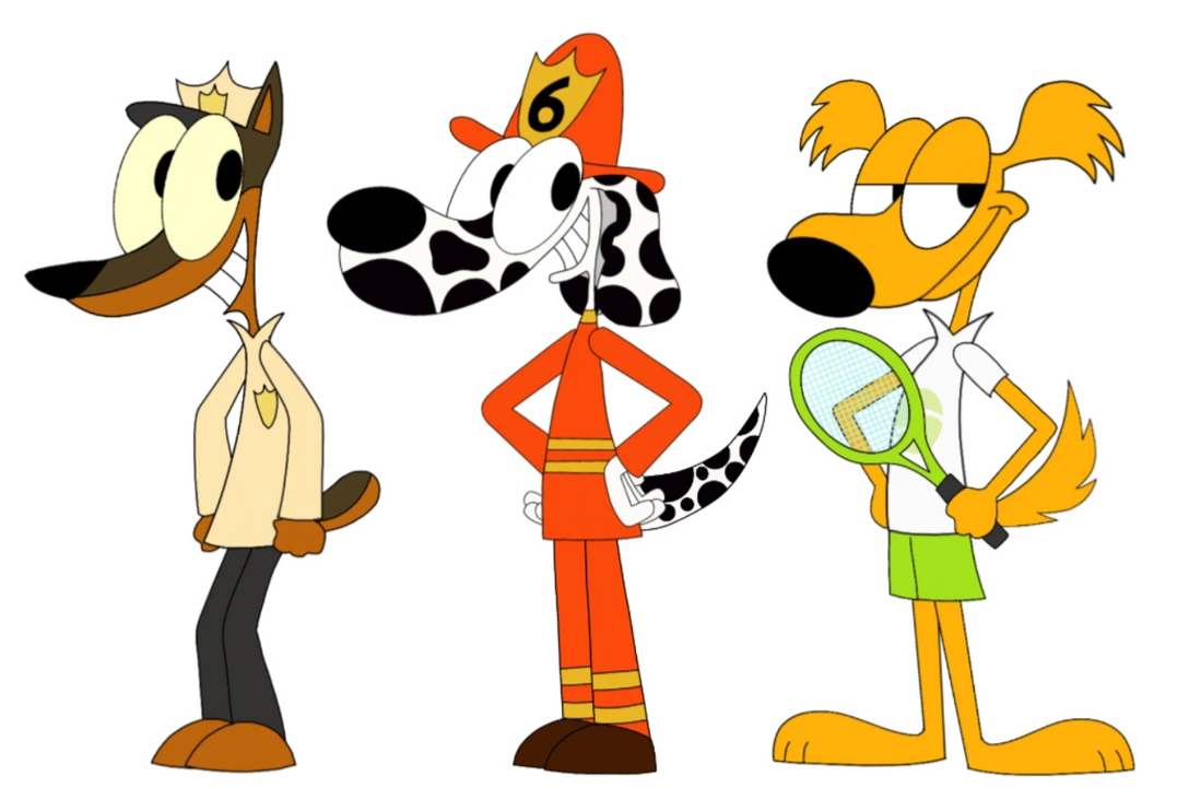 Bingo, Fido and Shelby | CartoonMania320 Wiki | Fandom