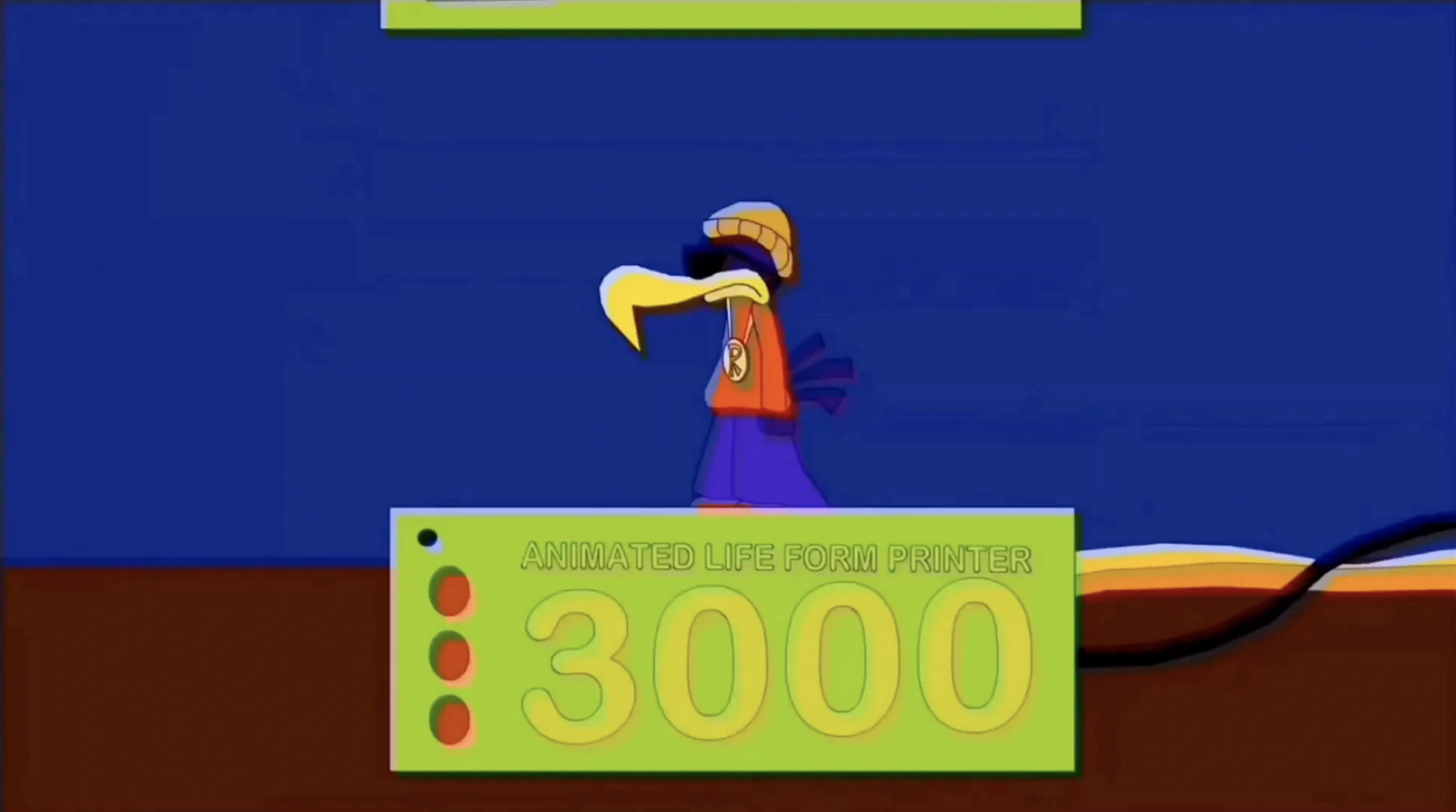 animated life form printer