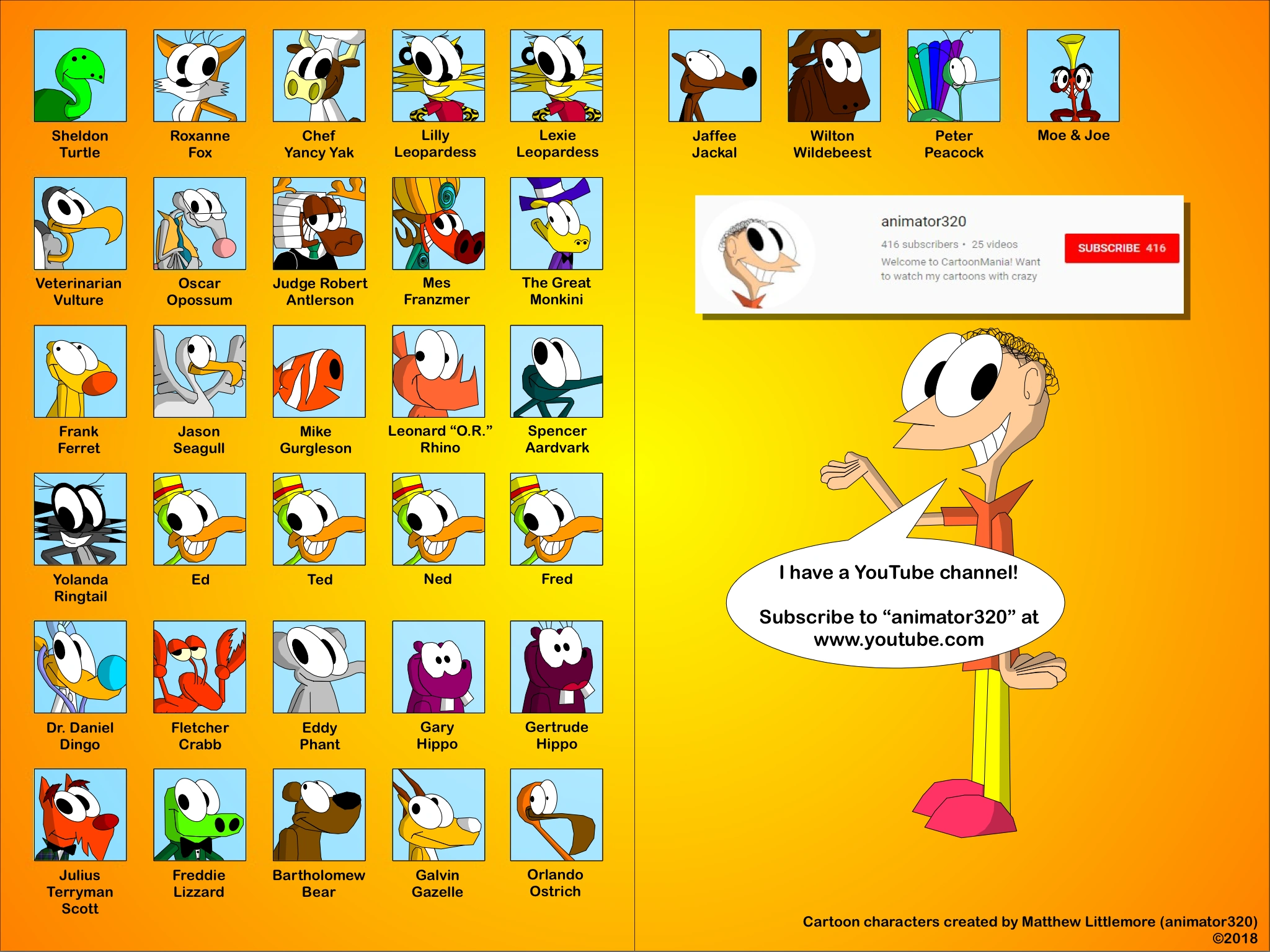 Cartoon Characters Guide CartoonMania320 Wiki Fandom | atelier-yuwa.ciao.jp