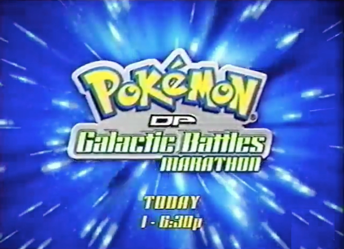Pokemon DP: Galactic Battles Marathon | The Cartoon Network Wiki | Fandom
