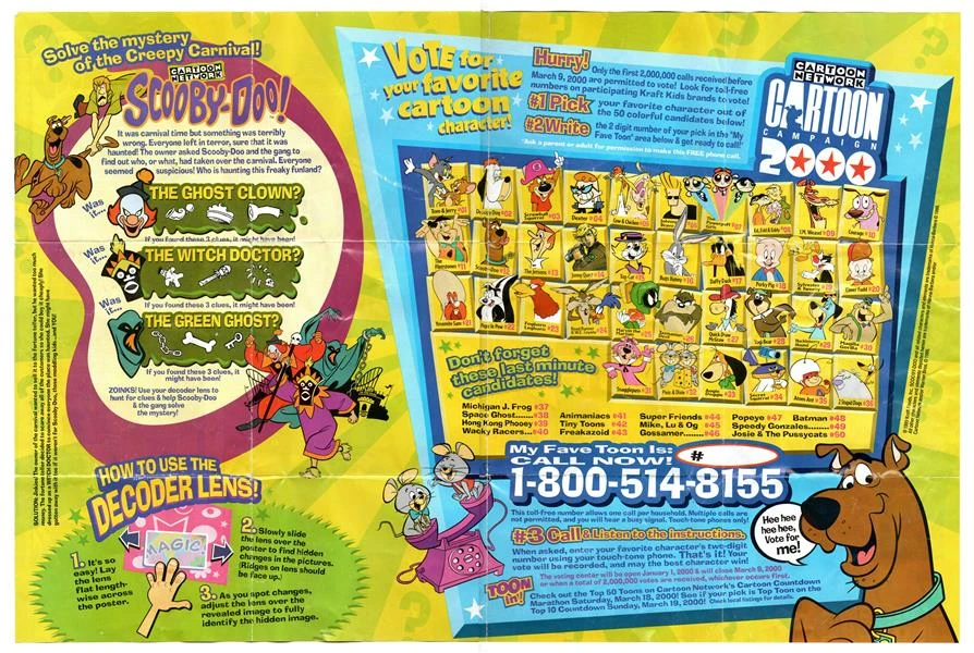 Cartoon Campaign 2000 | The Cartoon Network Wiki | Fandom